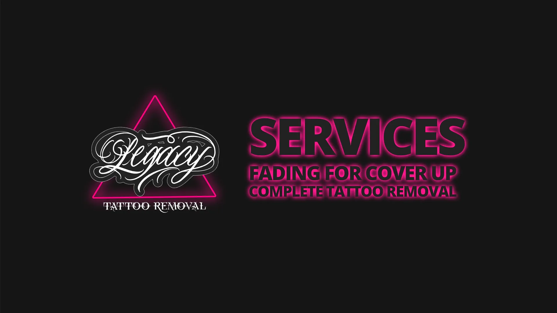 Our Services - Legacy Tattoo Removal